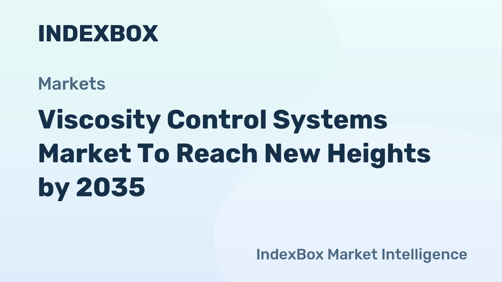 Viscosity Control Systems Market to Reach New Heights by 2035, Driven by Industrial Automation and Quality Mandates