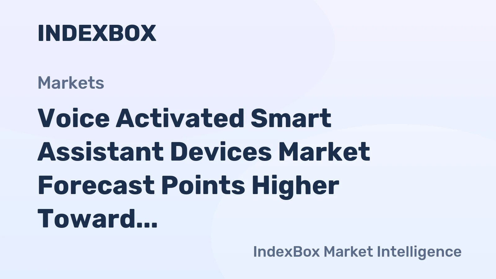 Voice Activated Smart Assistant Devices Market Forecast Points Higher Toward 2035, Driven by Automotive Integration