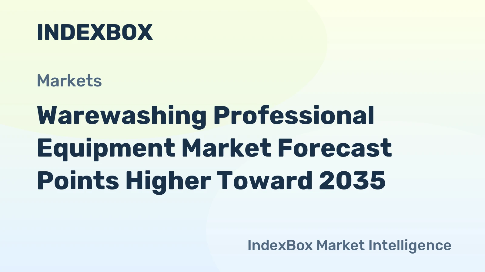 Warewashing Professional Equipment Market Forecast Points Higher Toward 2035, Driven by Operational Efficiency Demands