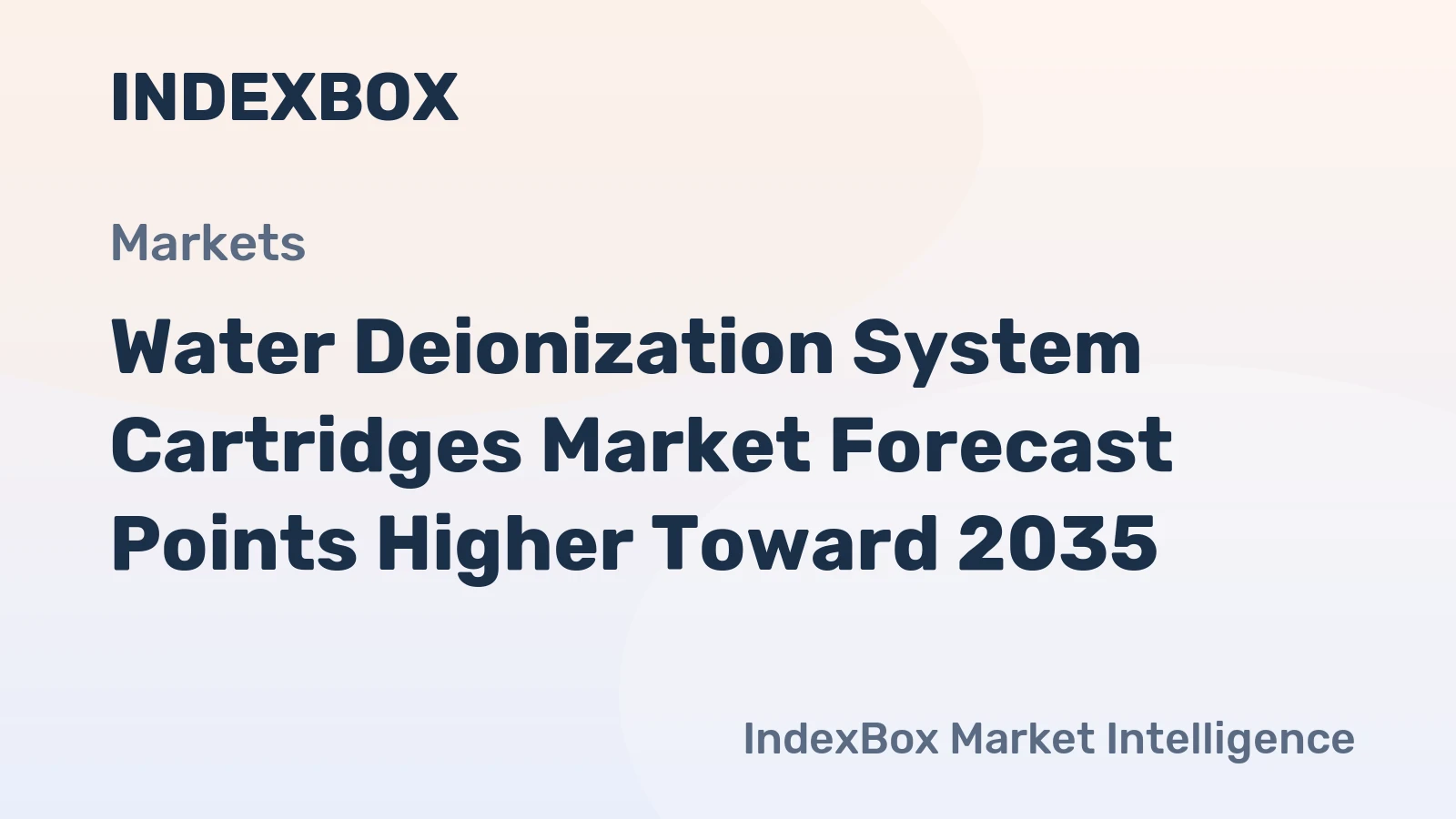 Water Deionization System Cartridges Market Forecast Points Higher Toward 2035, Driven by Semiconductor Fab Expansion