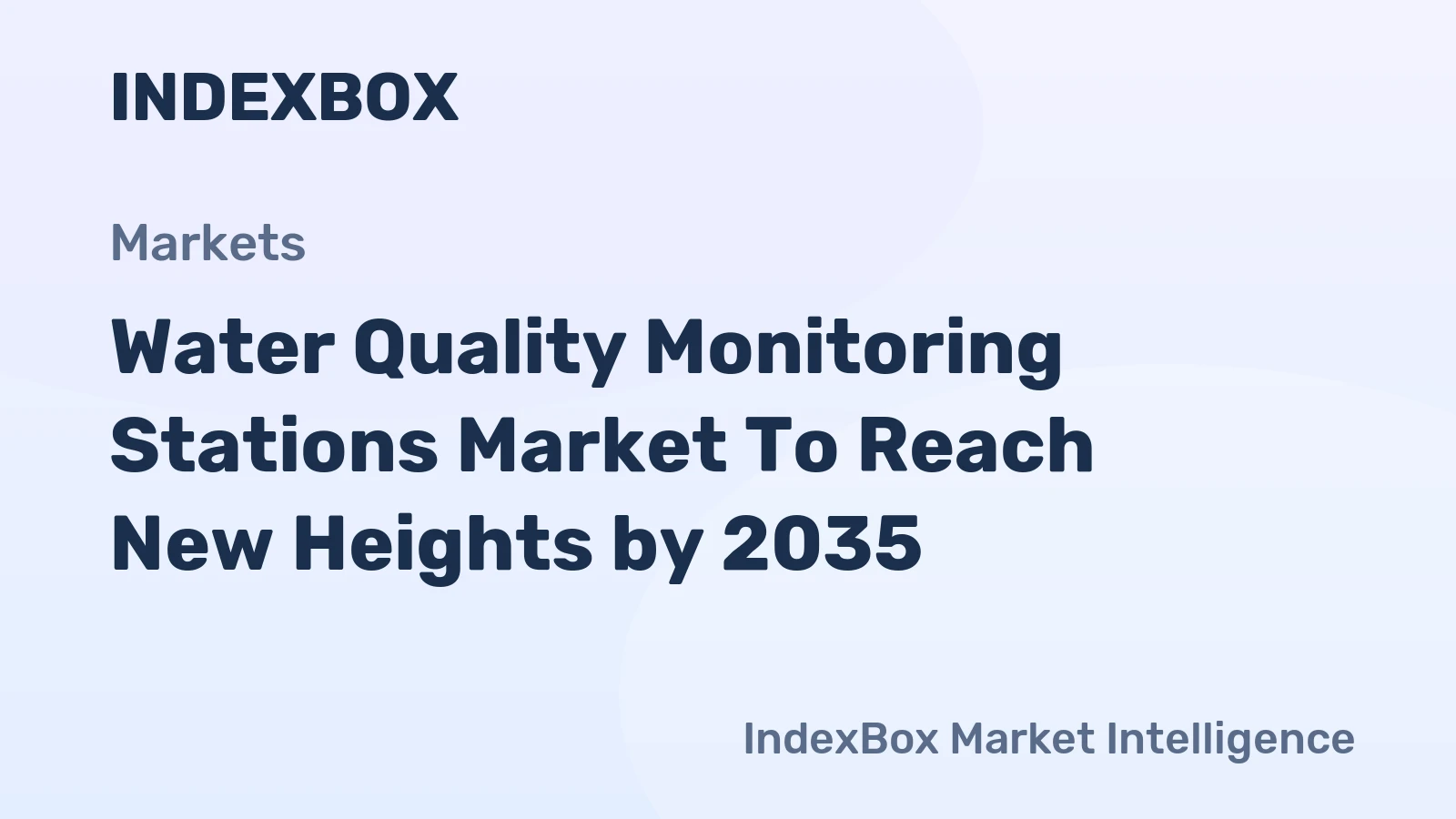 Water Quality Monitoring Stations Market to Reach New Heights by 2035, Driven by Iot Integration and Regulatory Mandates