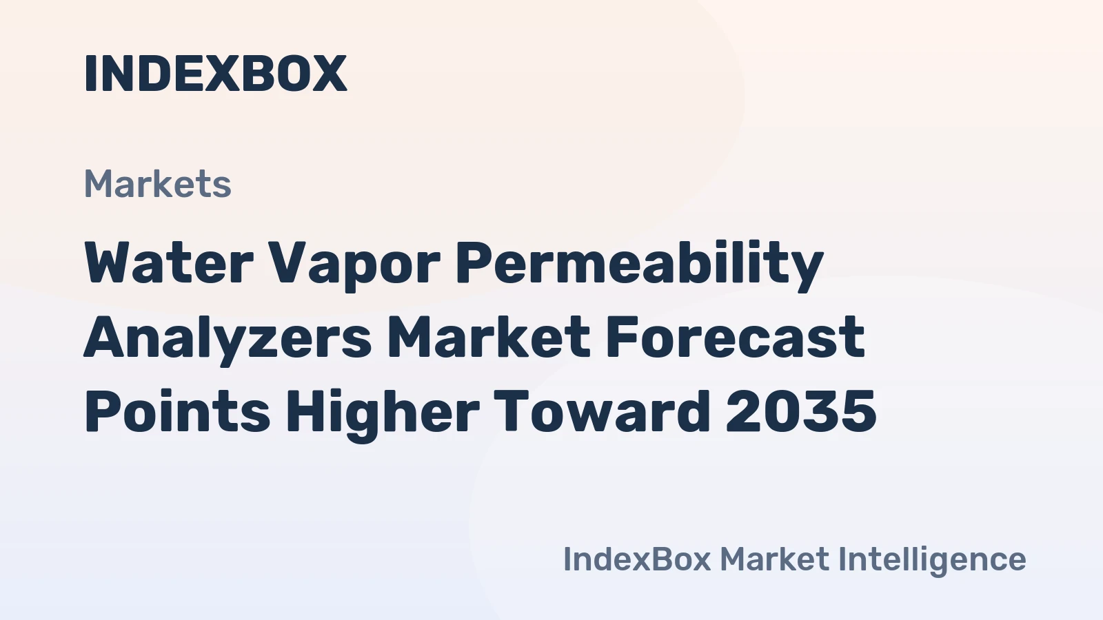 Water Vapor Permeability Analyzers Market Forecast Points Higher Toward 2035, Driven by Packaging Integrity Demands