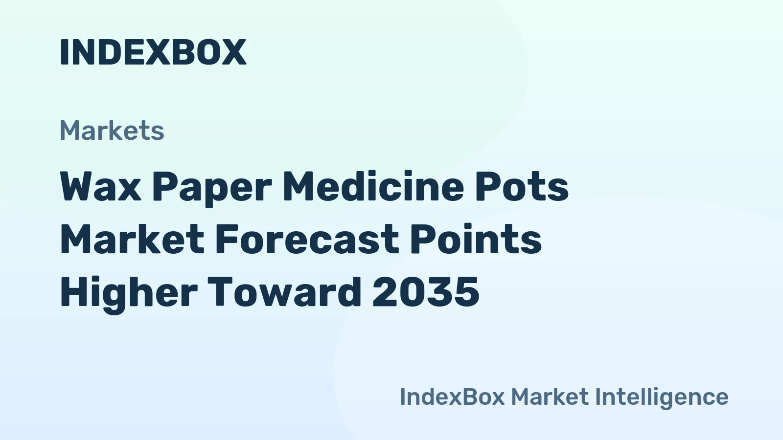 Wax Paper Medicine Pots Market Forecast Points Higher Toward 2035, Driven by Sustainability Mandates in Pharmaceutical Packaging