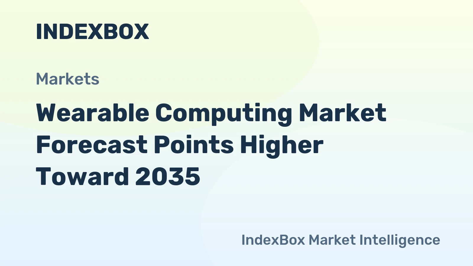 Wearable Computing Market Forecast Points Higher Toward 2035, Driven by AI Integration and Health Monitoring Expansion