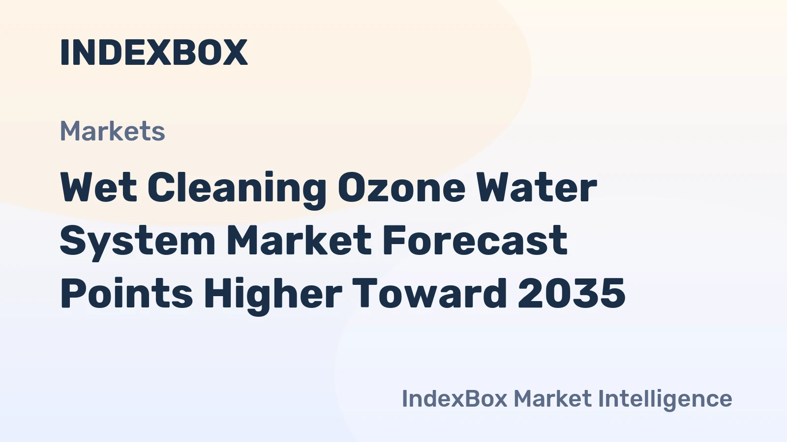 Wet Cleaning Ozone Water System Market Forecast Points Higher Toward 2035, Driven by Stringent Hygiene Standards