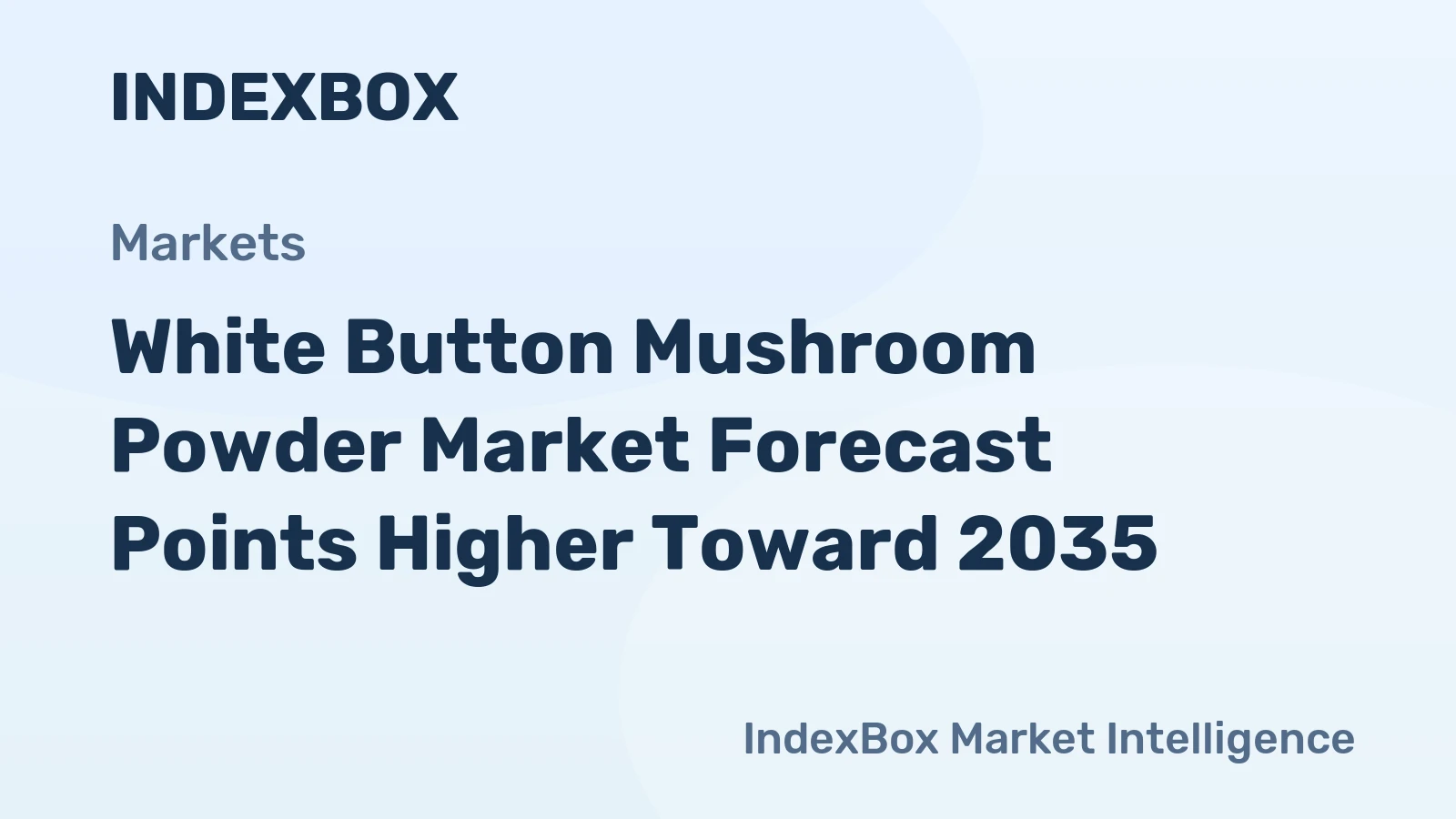 White Button Mushroom Powder Market Forecast Points Higher Toward 2035, Driven by Biopharma Demand for Serum-Free Cell Culture Inputs