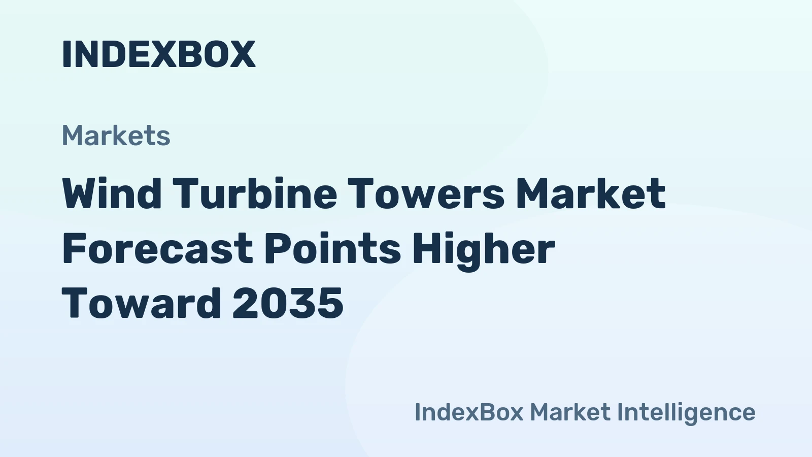 Wind Turbine Towers Market Forecast Points Higher Toward 2035, Driven by Offshore Wind Expansion and Repowering Demand