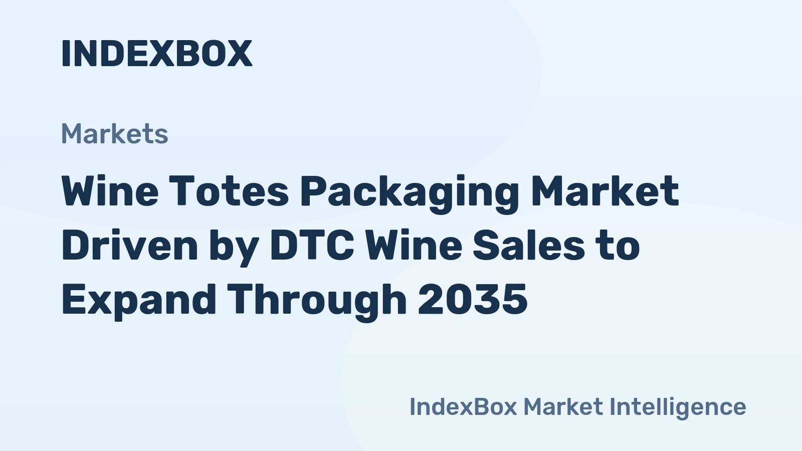 Wine Totes Packaging Market Driven by DTC Wine Sales to Expand Through 2035