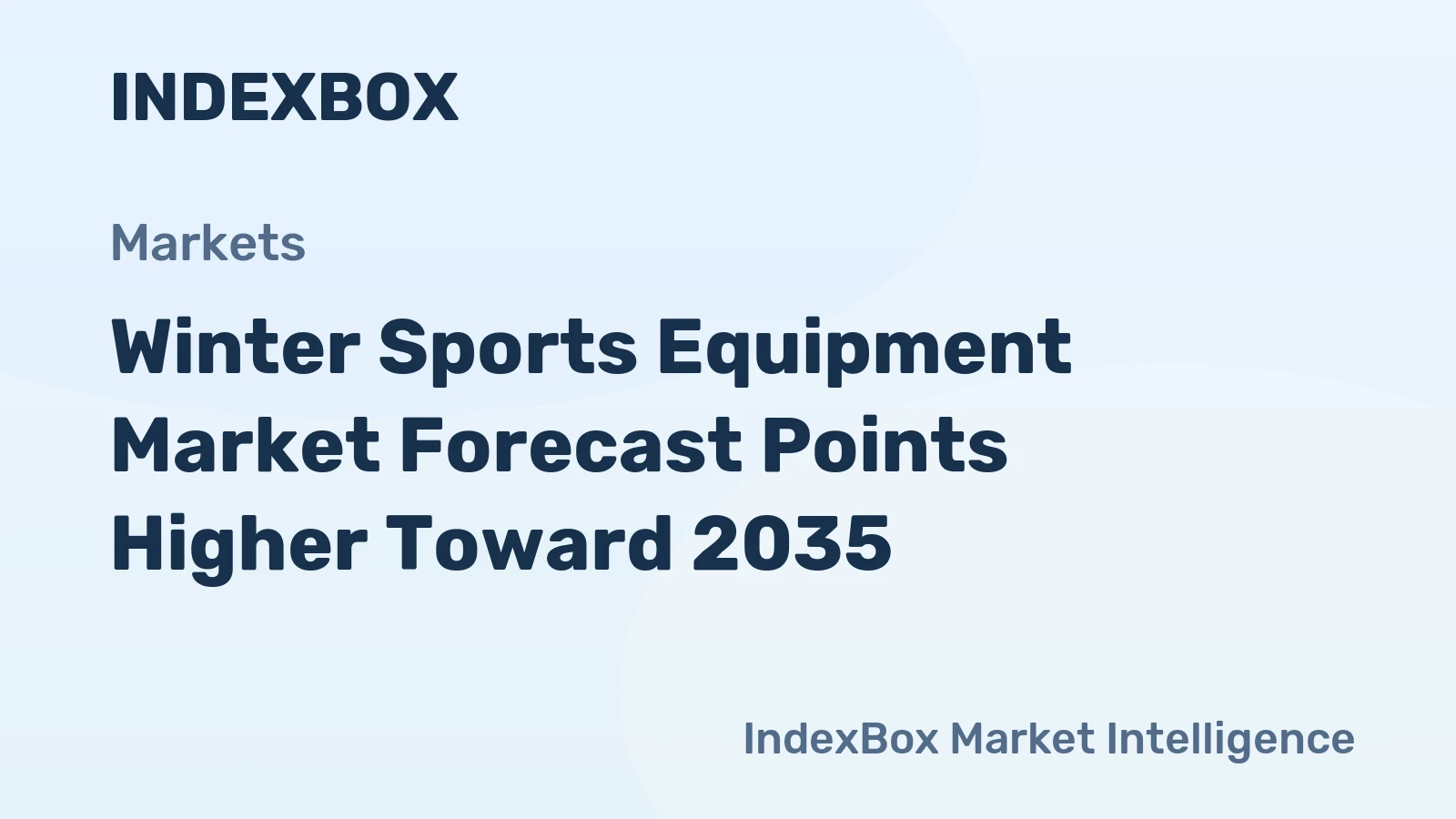 Winter Sports Equipment Market Forecast Points Higher Toward 2035, Driven by Backcountry Boom and Asian Infrastructure Expansion