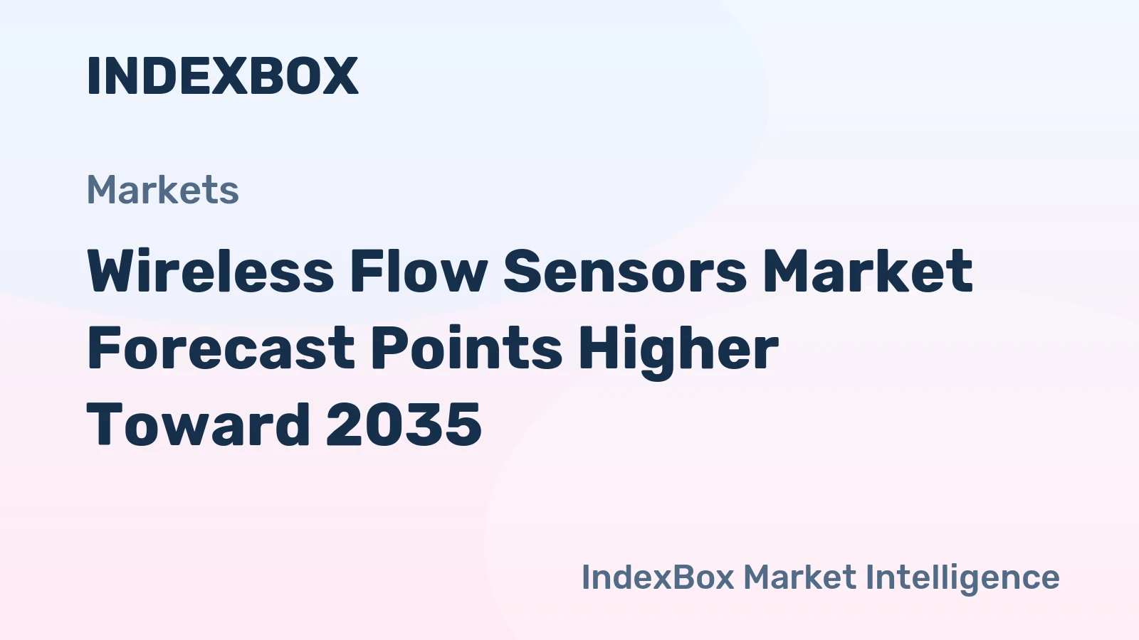 Wireless Flow Sensors Market Forecast Points Higher Toward 2035, Driven by Industrial Iot Adoption and Smart Water Infrastructure Investments