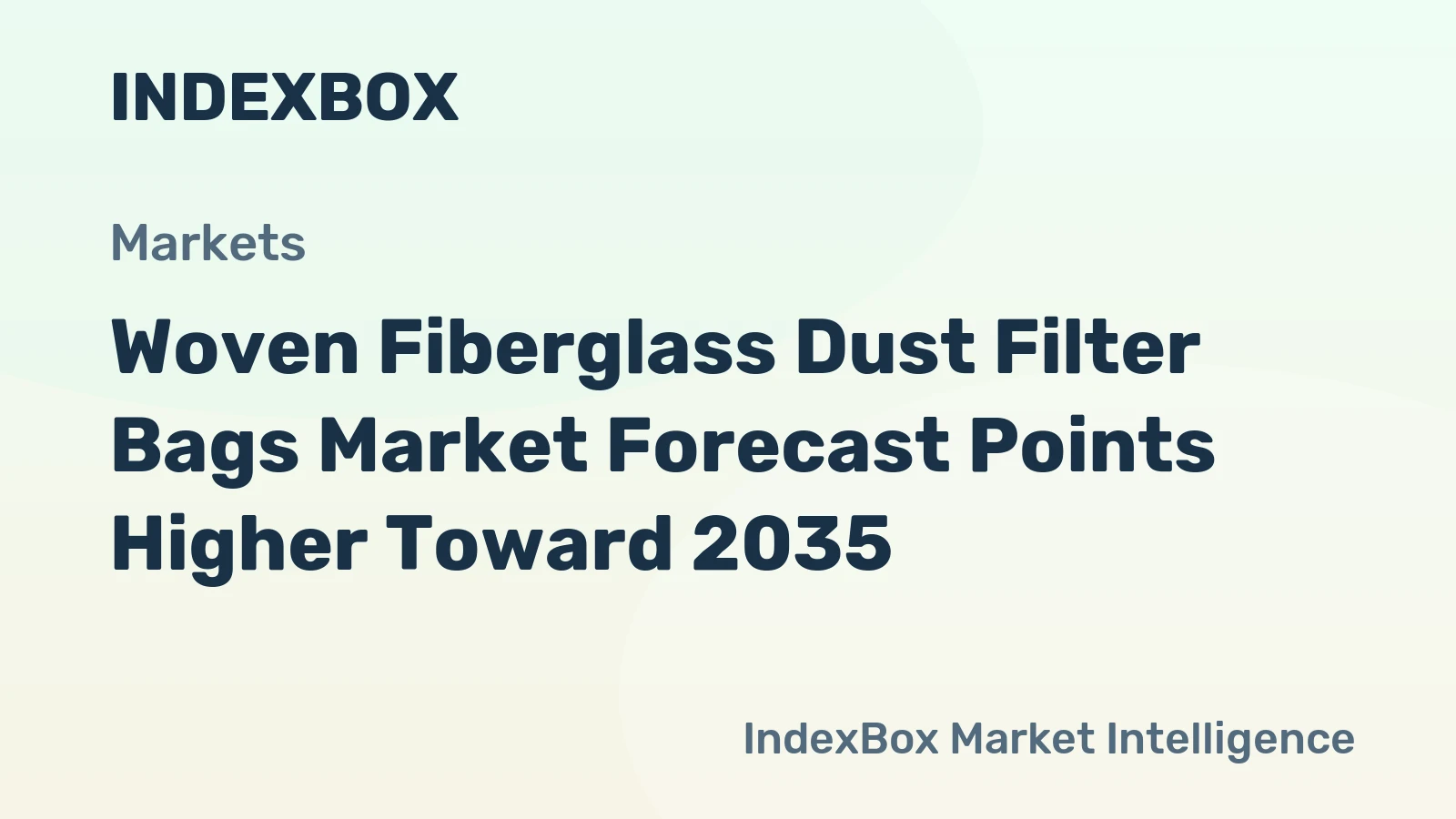 Woven Fiberglass Dust Filter Bags Market Forecast Points Higher Toward 2035, Driven by Electronics Cleanroom Expansion