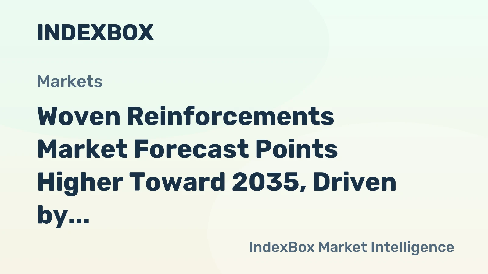 Woven Reinforcements Market Forecast Points Higher Toward 2035, Driven by Aerospace and Wind Energy Demand