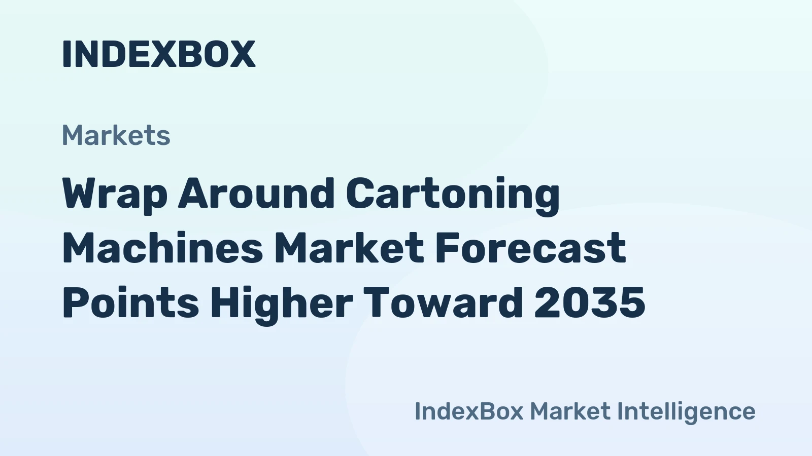 Wrap Around Cartoning Machines Market Forecast Points Higher Toward 2035, Driven by Shelf-Ready Packaging Mandates