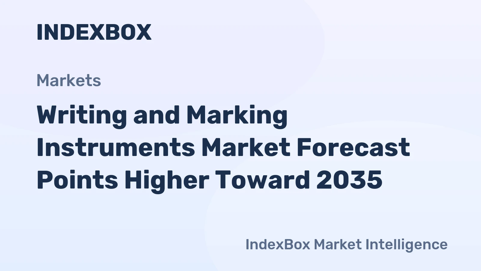 Writing and Marking Instruments Market Forecast Points Higher Toward 2035, Driven by Industrial Traceability Demands