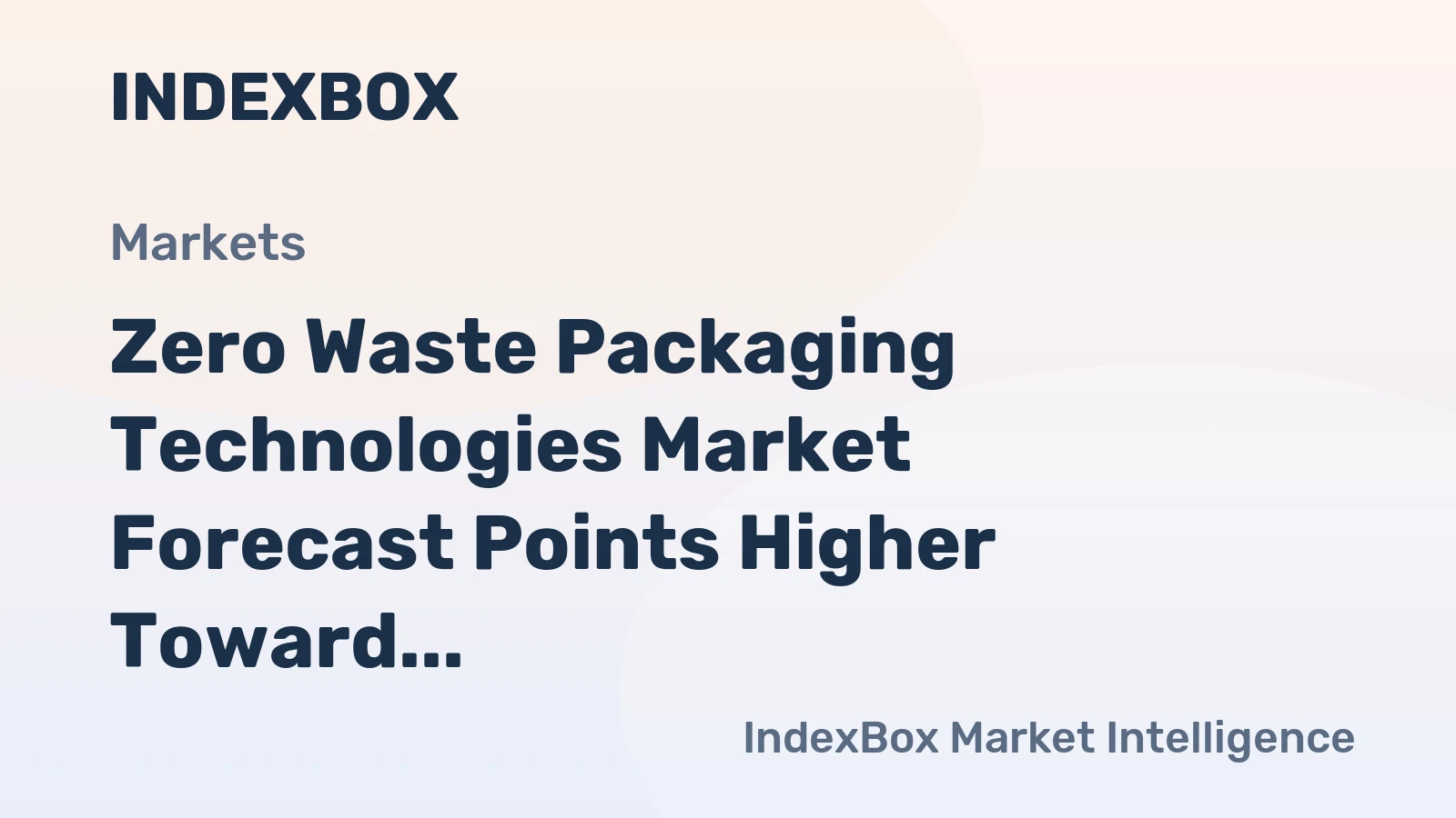 Zero Waste Packaging Technologies Market Forecast Points Higher Toward 2035, Driven by Regulatory Push and Retailer-Led Circularity Mandates