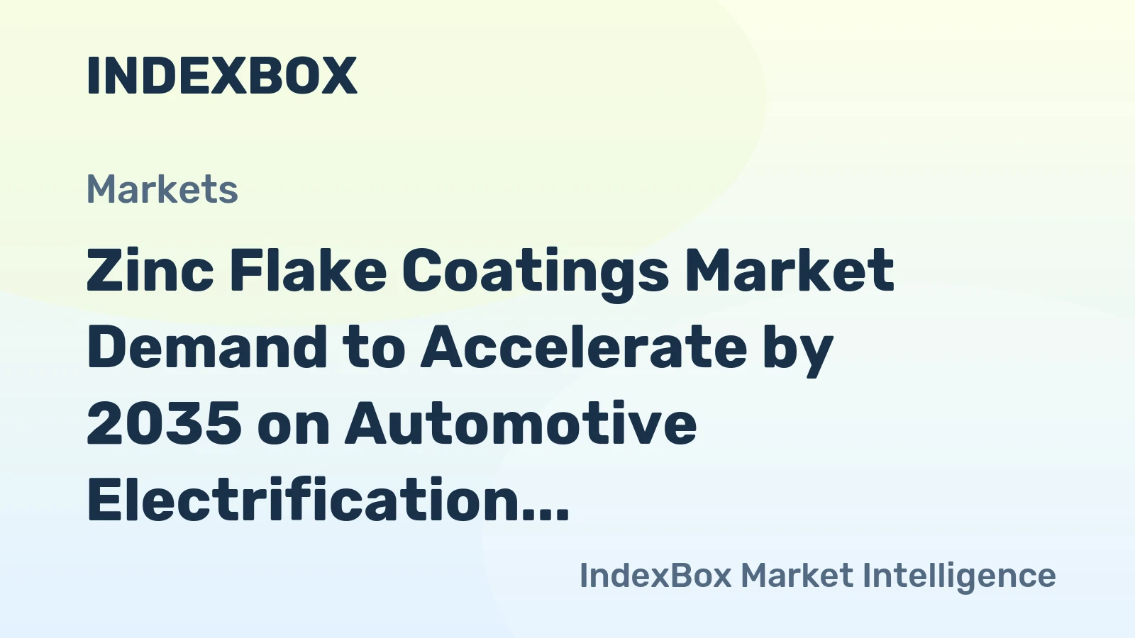 Zinc Flake Coatings Market Demand to Accelerate by 2035 on Automotive Electrification and Corrosion Mandates