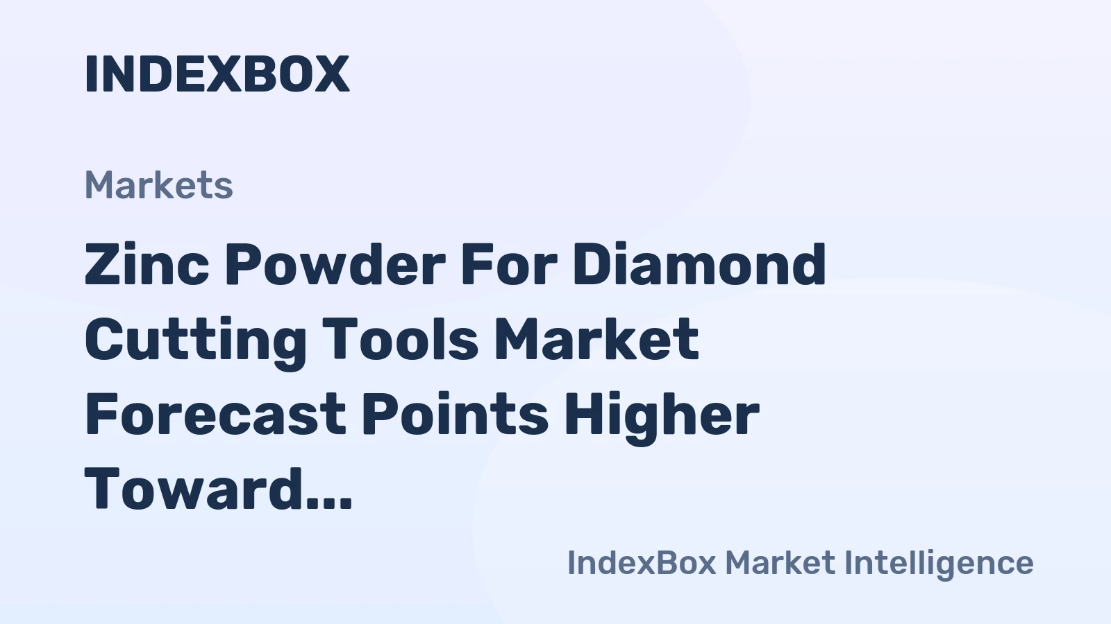 Zinc Powder for Diamond Cutting Tools Market Forecast Points Higher Toward 2035, Driven by Infrastructure Modernization