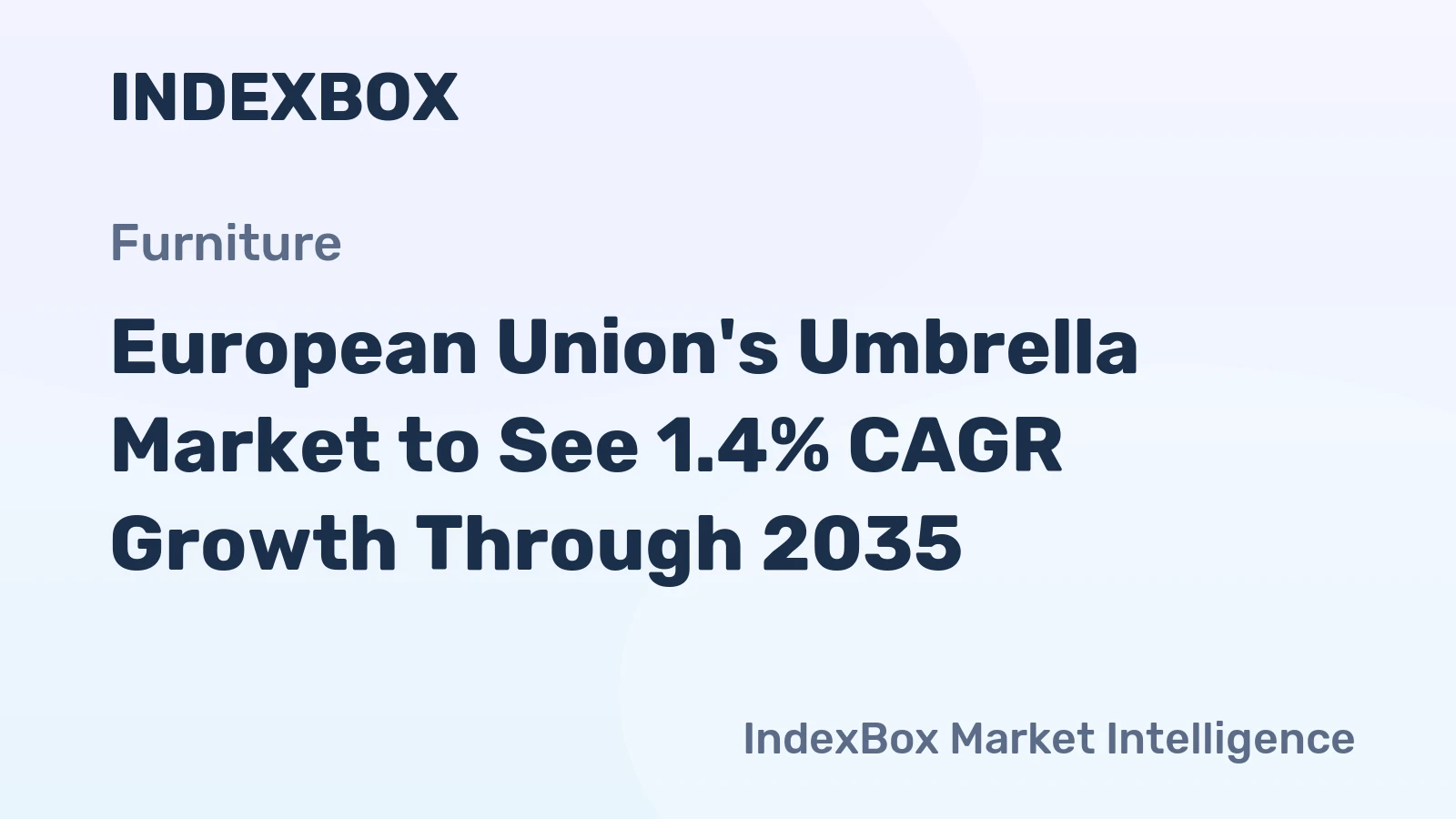 European Union's Umbrella Market to See 1.4% CAGR Growth Through 2035