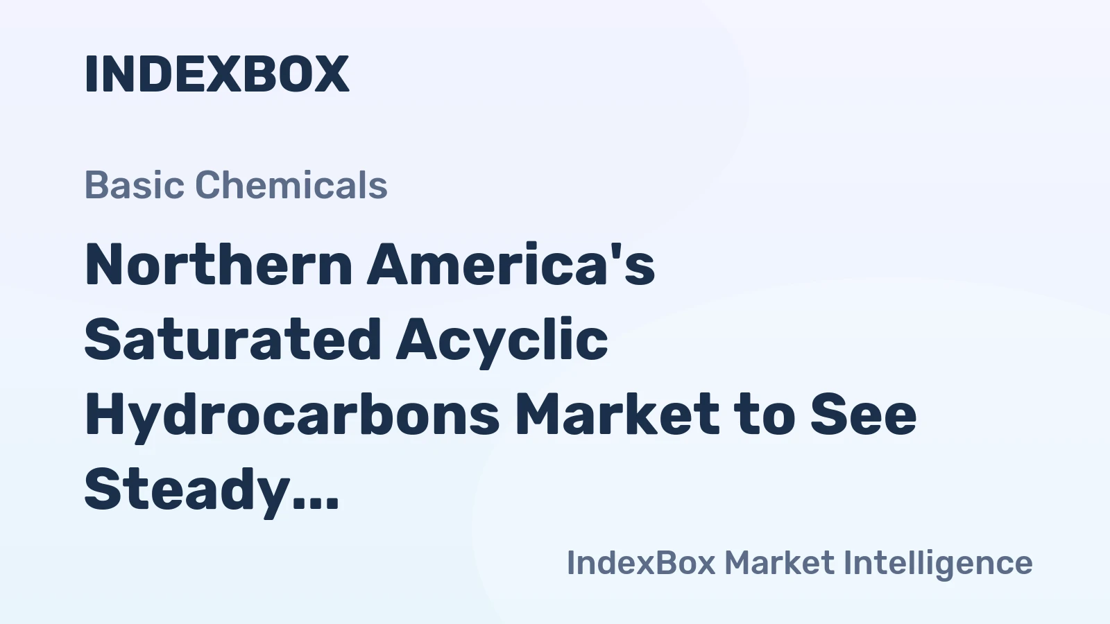 Northern America's Saturated Acyclic Hydrocarbons Market to See Steady Growth With 2.4% CAGR Through 2035