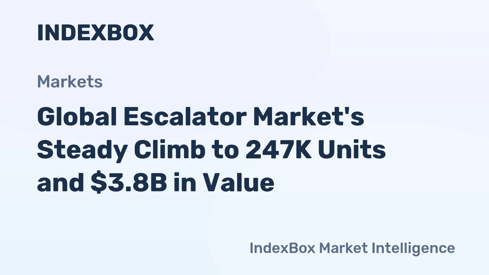 Global Escalator Market's Steady Climb to 247K Units and $3.8B in Value
