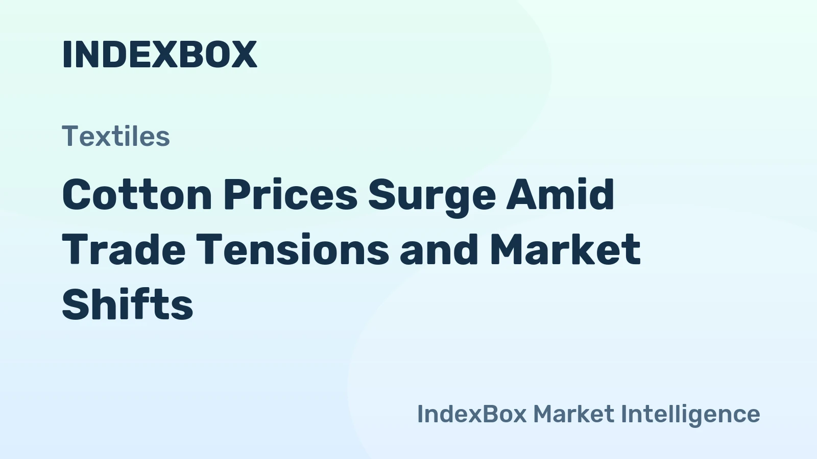 Cotton Prices Surge Amid Trade Tensions and Market Shifts