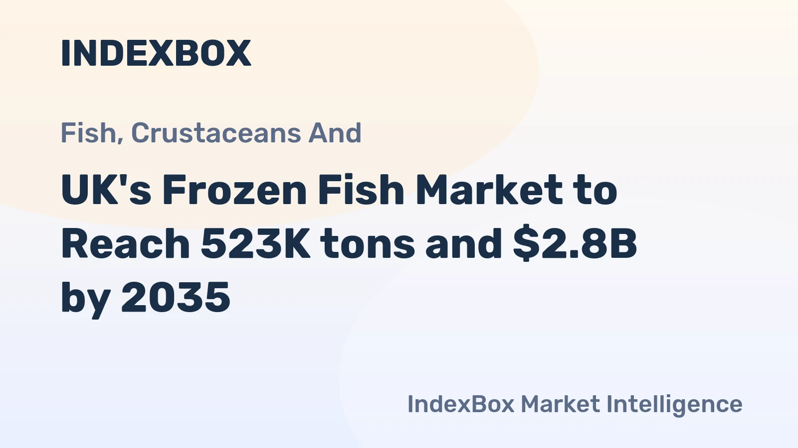 UK's Frozen Fish Market to Reach 523K tons and $2.8B by 2035