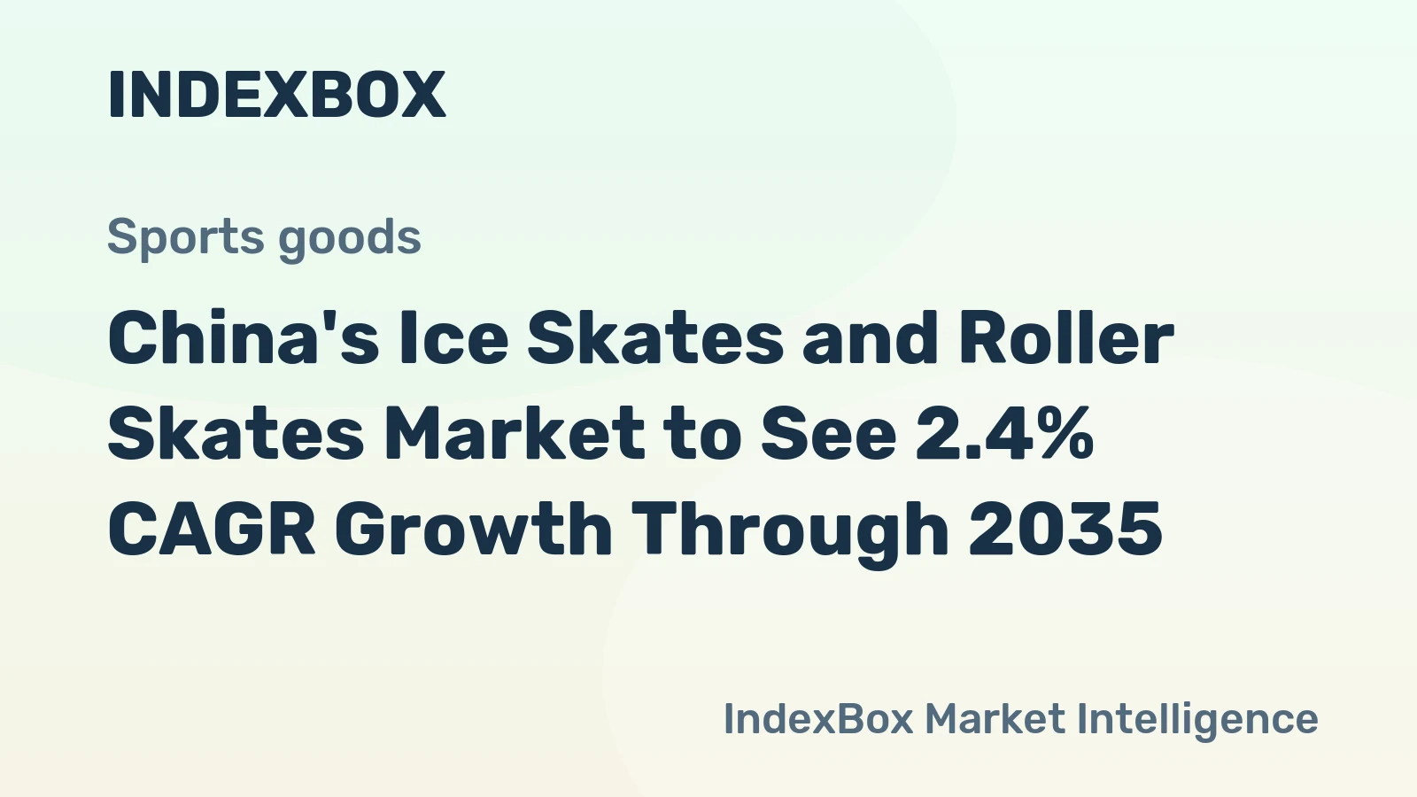 China's Ice Skates and Roller Skates Market to See 2.4% CAGR Growth Through 2035