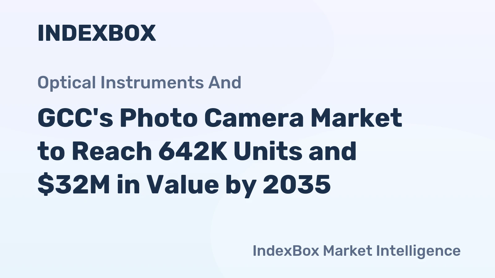 GCC's Photo Camera Market to Reach 642K Units and $32M in Value by 2035