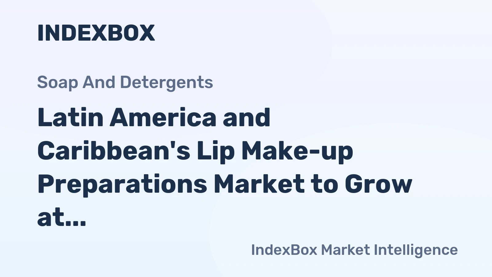 Latin America and Caribbean's Lip Make-up Preparations Market to Grow at +1.0% CAGR, Reaching 27K Tons by 2035