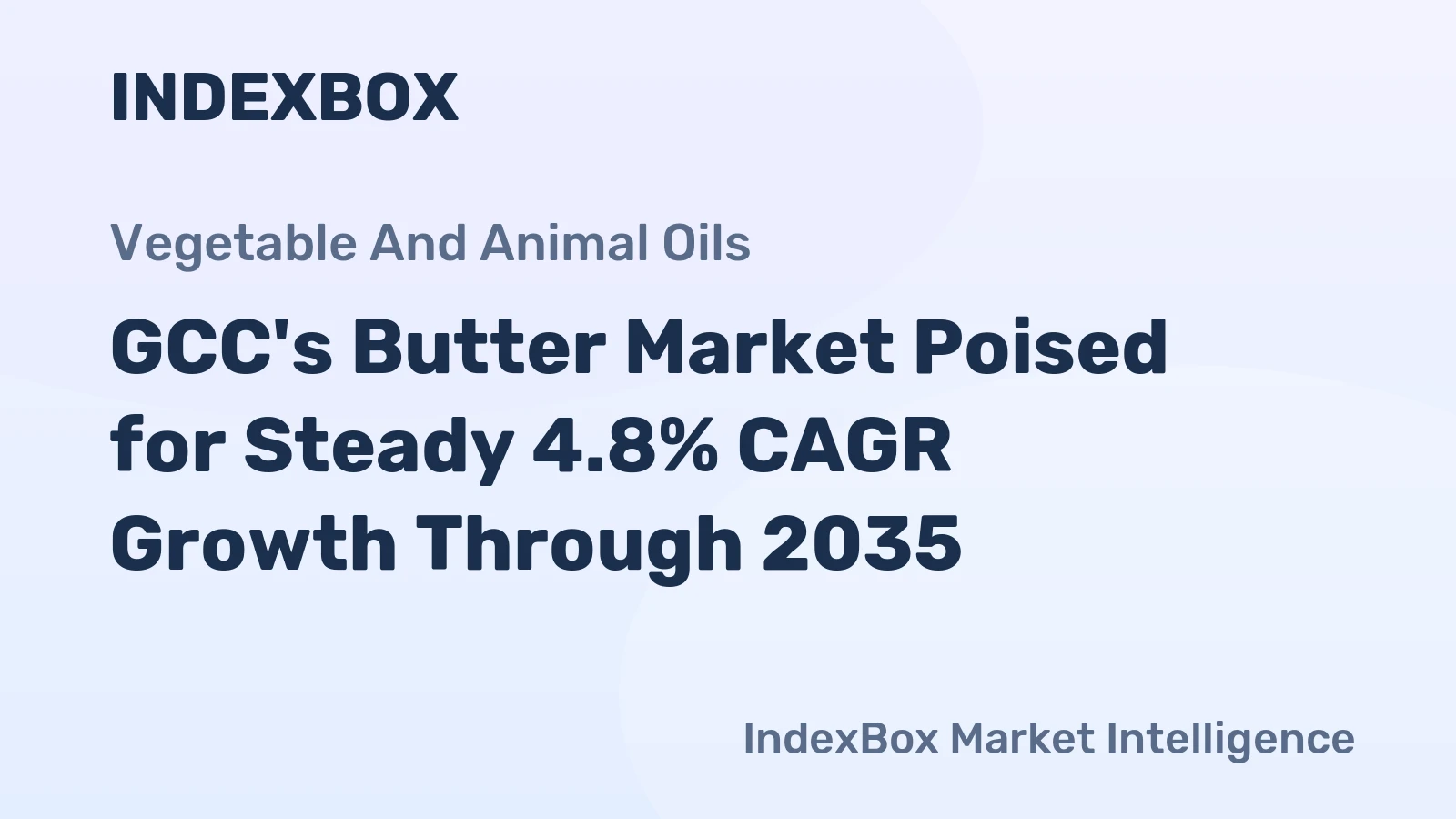 GCC's Butter Market Poised for Steady 4.8% CAGR Growth Through 2035