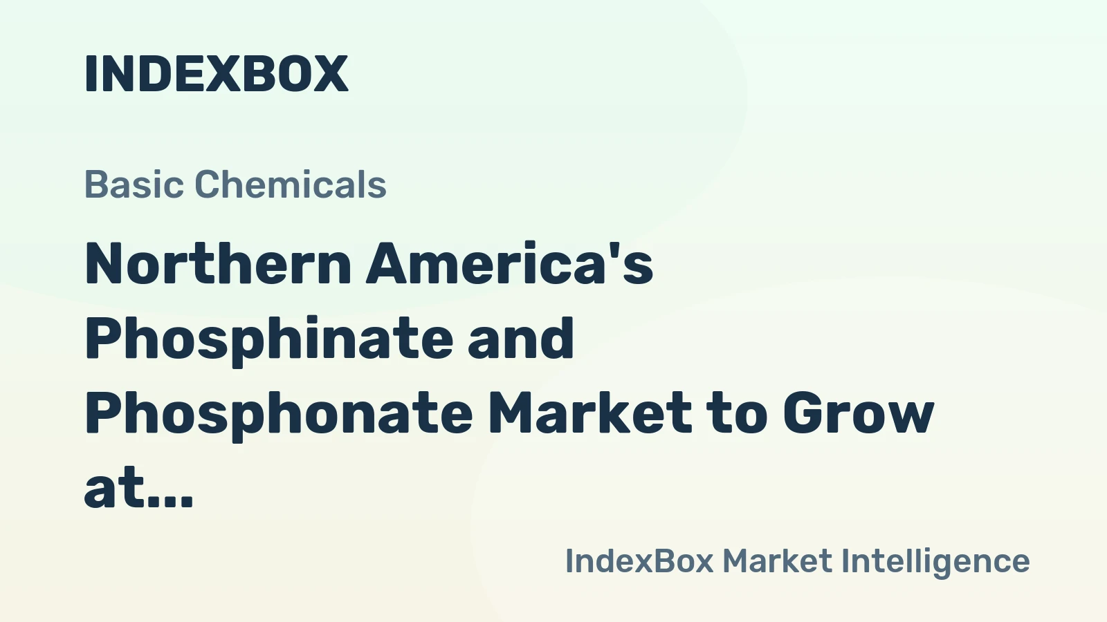Northern America's Phosphinate and Phosphonate Market to Grow at a CAGR of 0.8% from 2024 to 2035, Reaching 16K tons