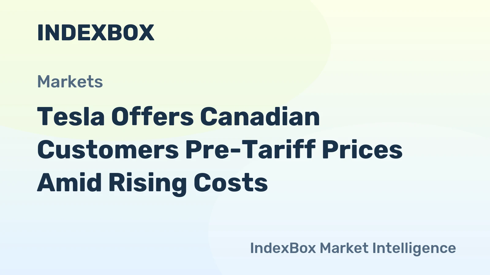 Tesla Offers Canadian Customers Pre-Tariff Prices Amid Rising Costs