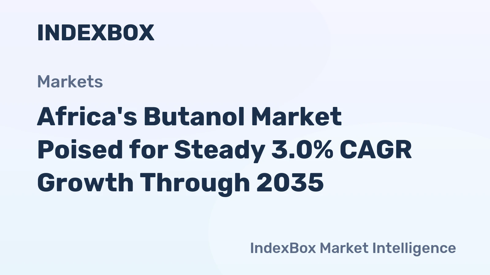 Africa's Butanol Market Poised for Steady 3.0% CAGR Growth Through 2035
