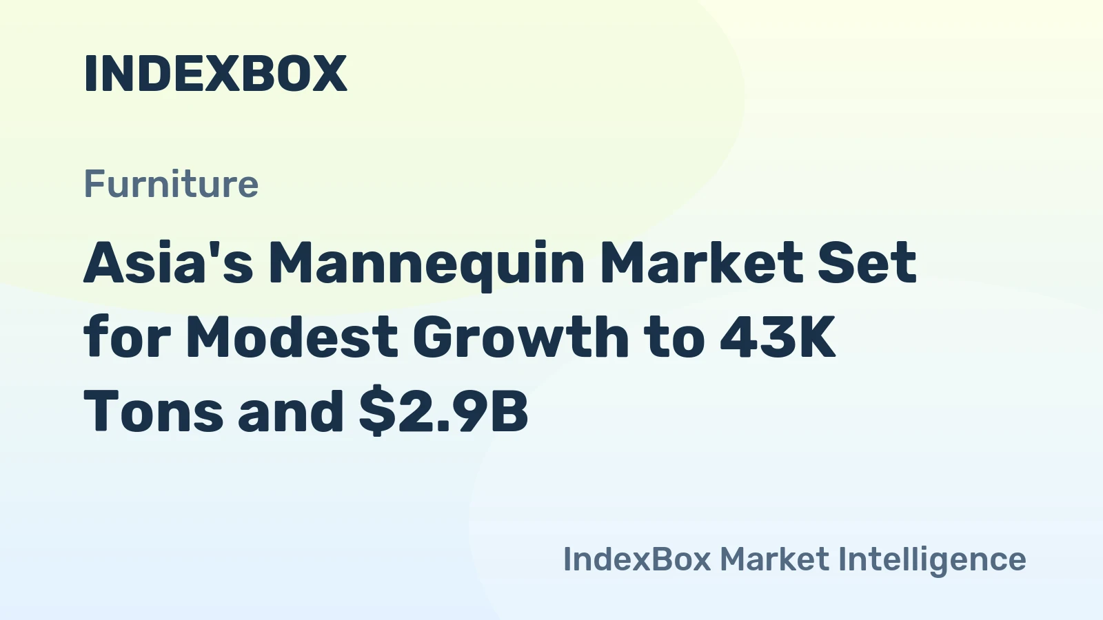 Asia's Mannequin Market Set for Modest Growth to 43K Tons and $2.9B