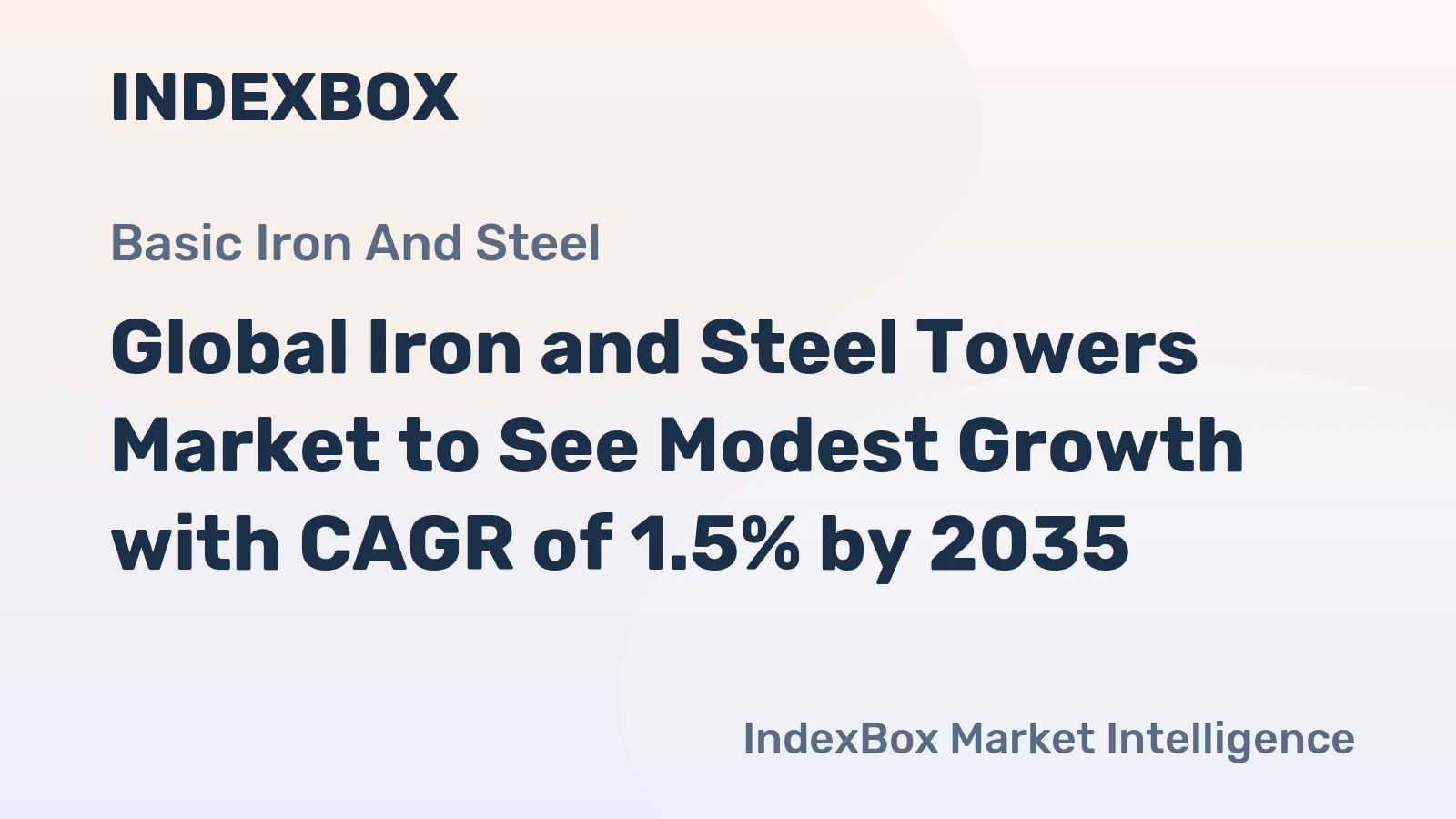 Global Iron and Steel Towers Market to See Modest Growth with CAGR of 1.5% by 2035
