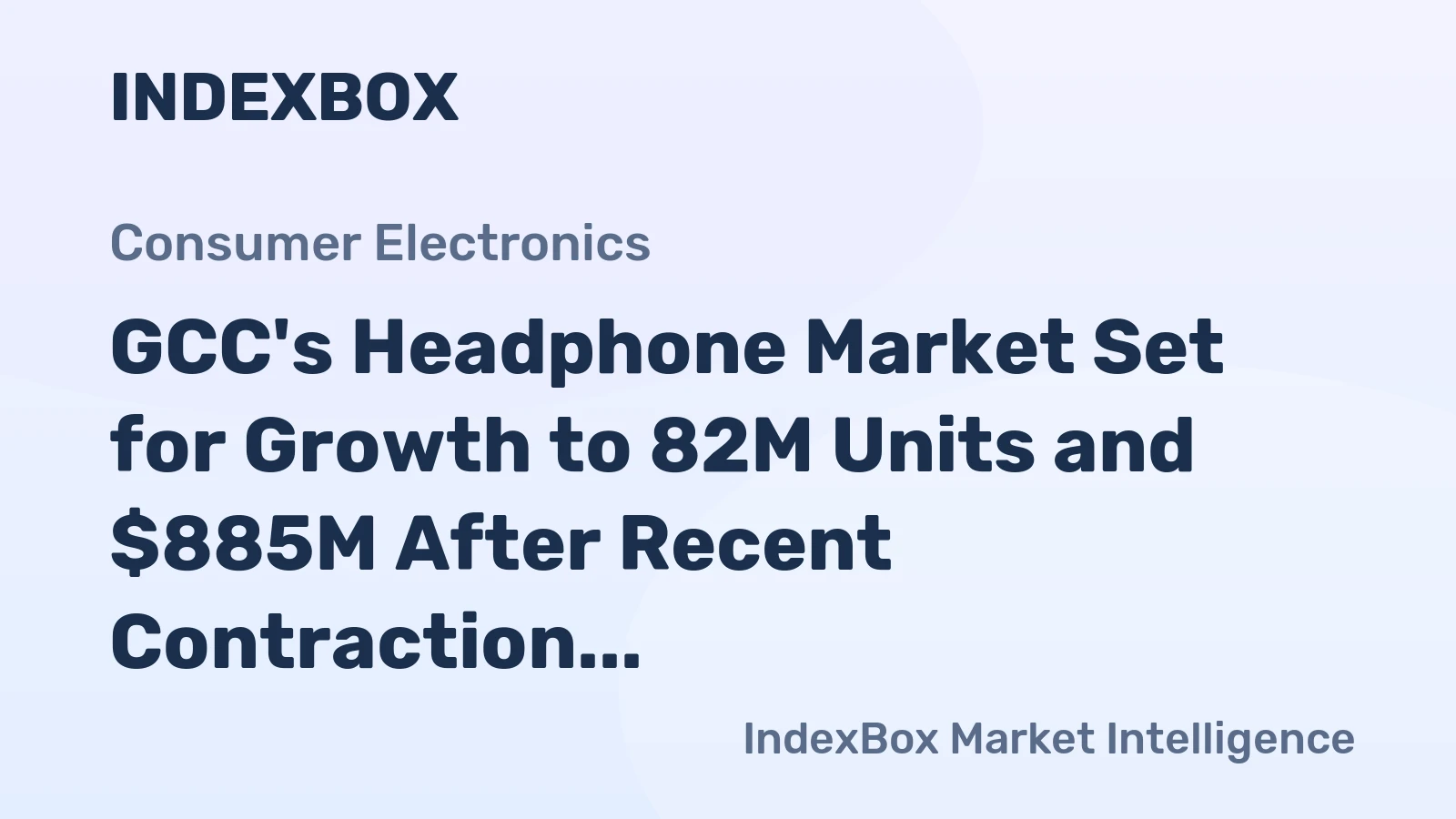 GCC's Headphone Market Set for Growth to 82M Units and $885M After Recent Contraction