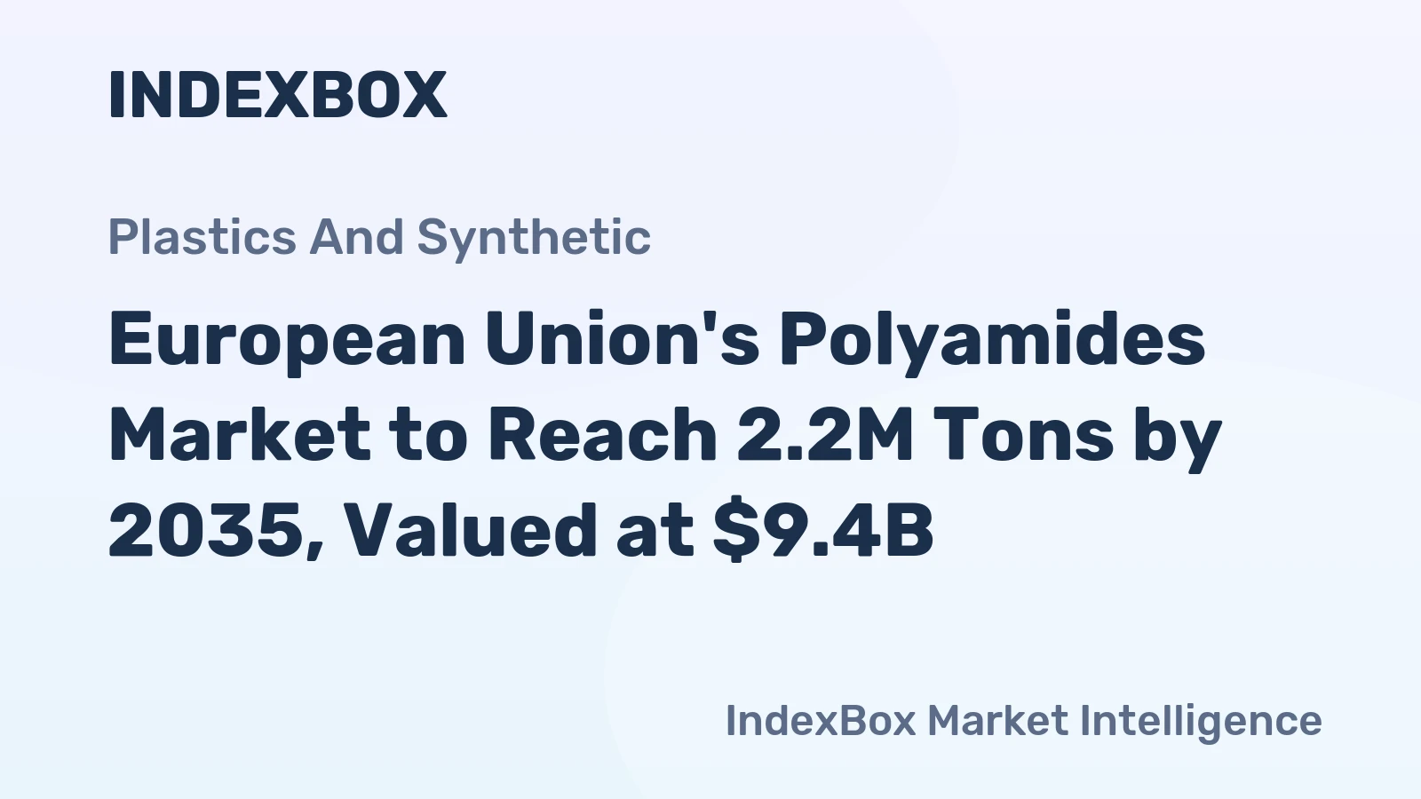 European Union's Polyamides Market to Reach 2.2M Tons by 2035, Valued at $9.4B