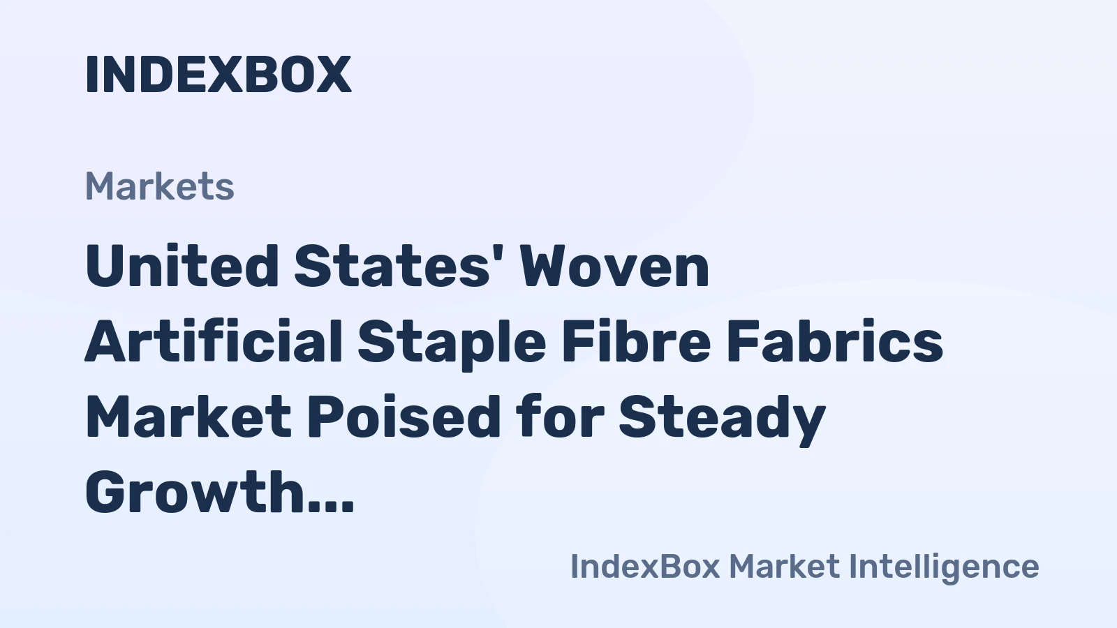 United States' Woven Artificial Staple Fibre Fabrics Market Poised for Steady Growth With 2.6% CAGR Through 2035