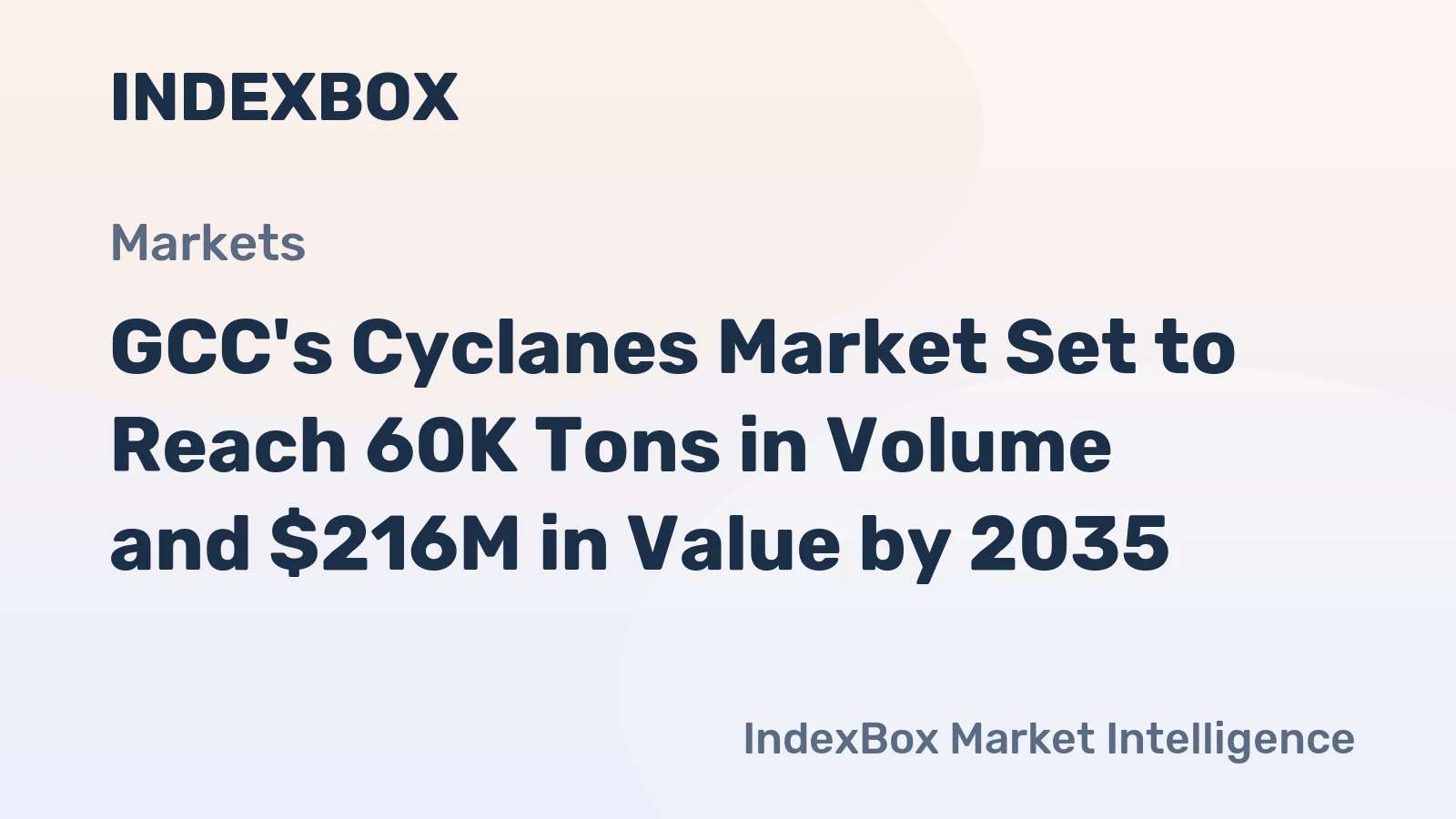 GCC's Cyclanes Market Set to Reach 60K Tons in Volume and $216M in Value by 2035