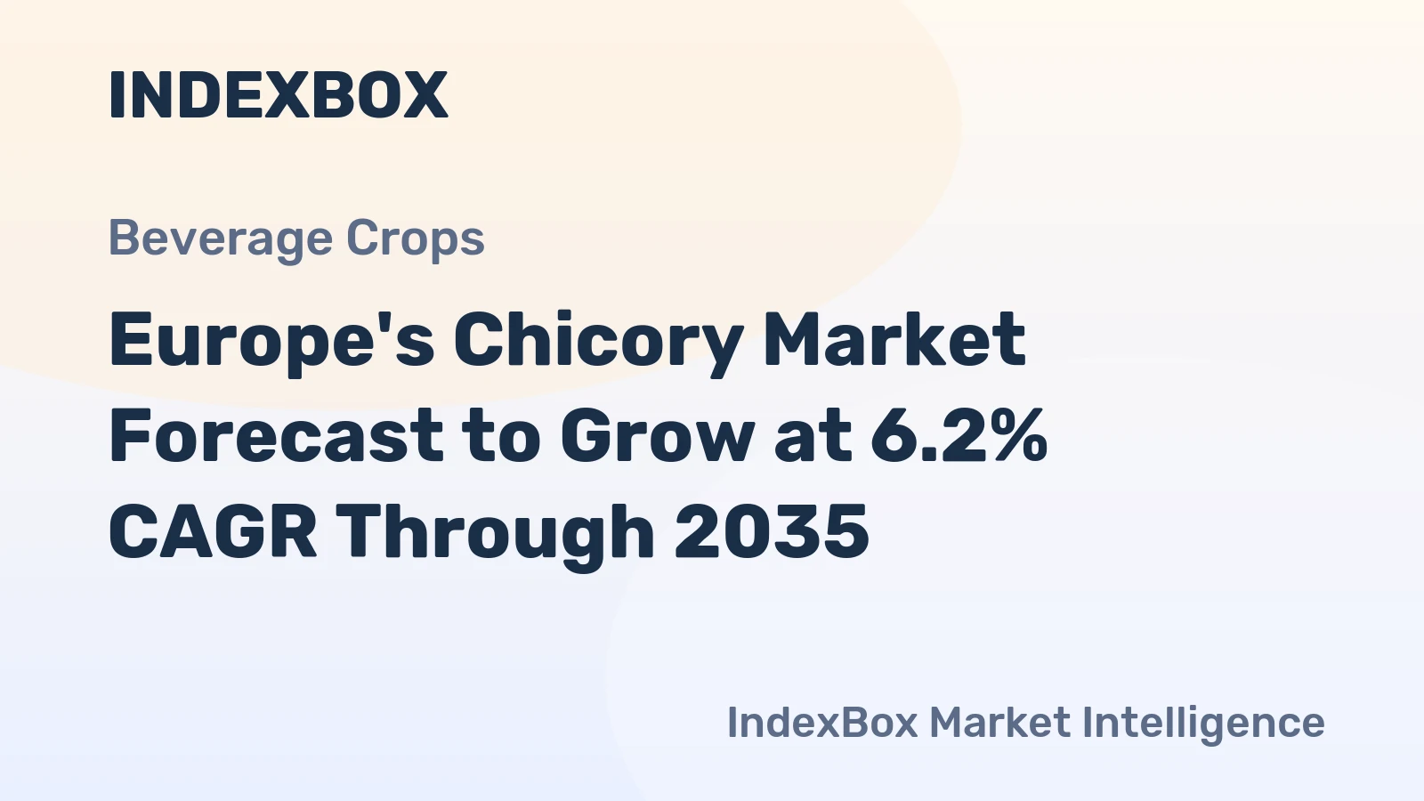 Europe's Chicory Market Forecast to Grow at 6.2% CAGR Through 2035