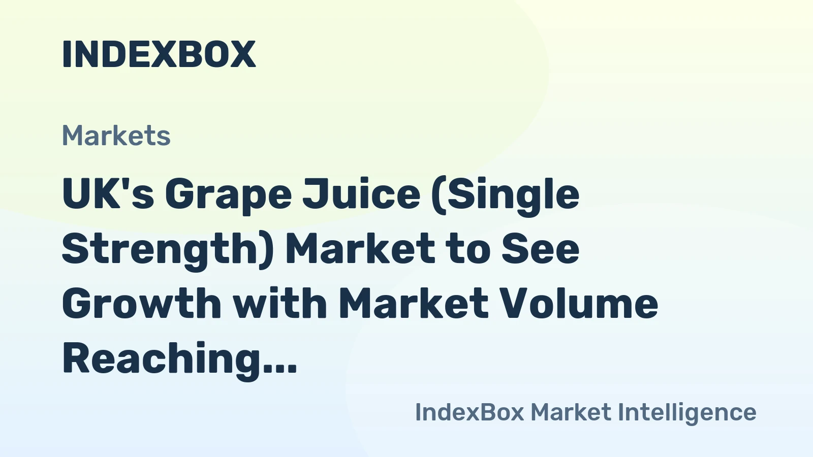 UK's Grape Juice (Single Strength) Market to See Growth with Market Volume Reaching 4.9K tons and Value Reaching $7.2M by 2035