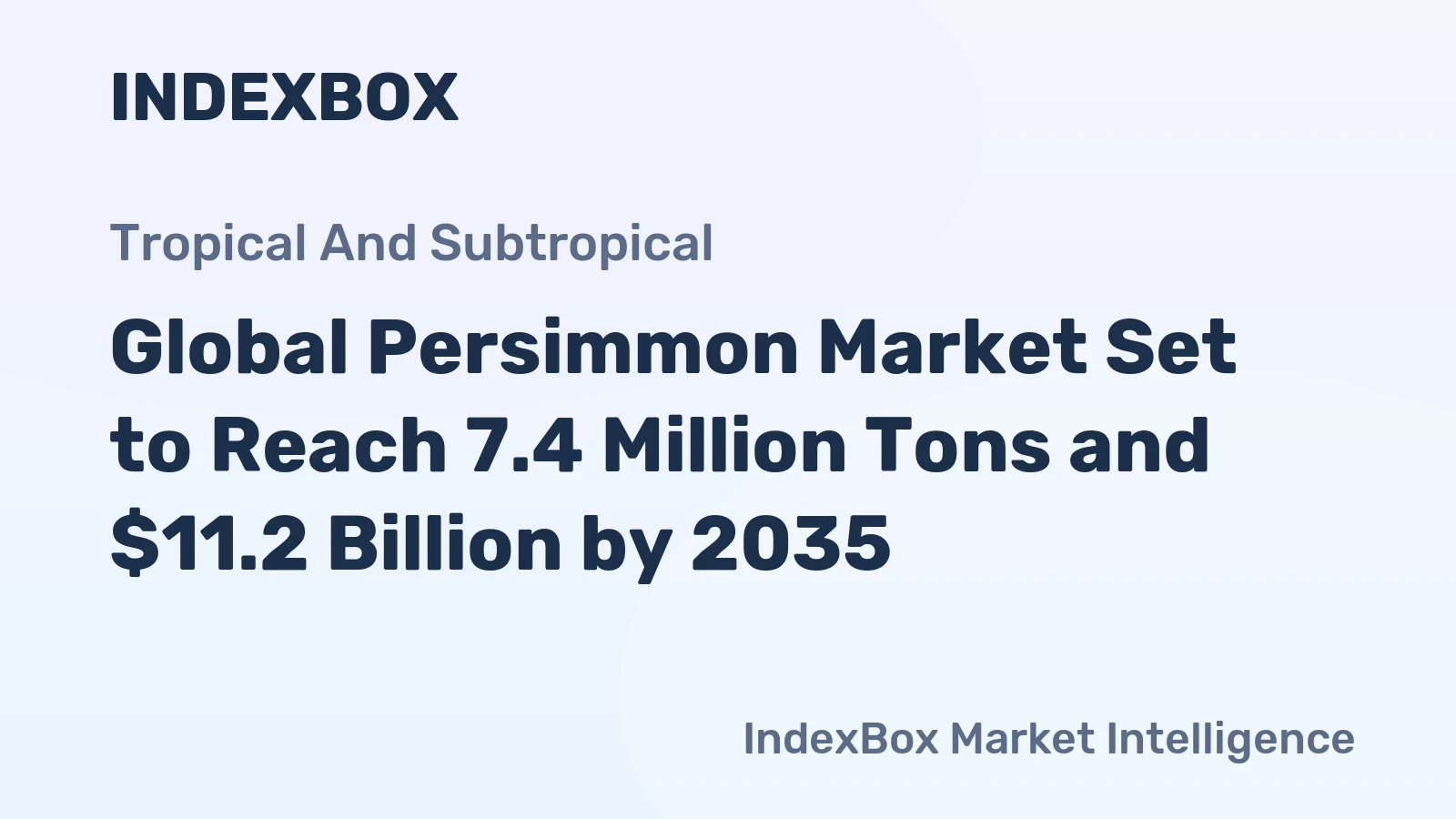 Global Persimmon Market Set to Reach 7.4 Million Tons and $11.2 Billion by 2035