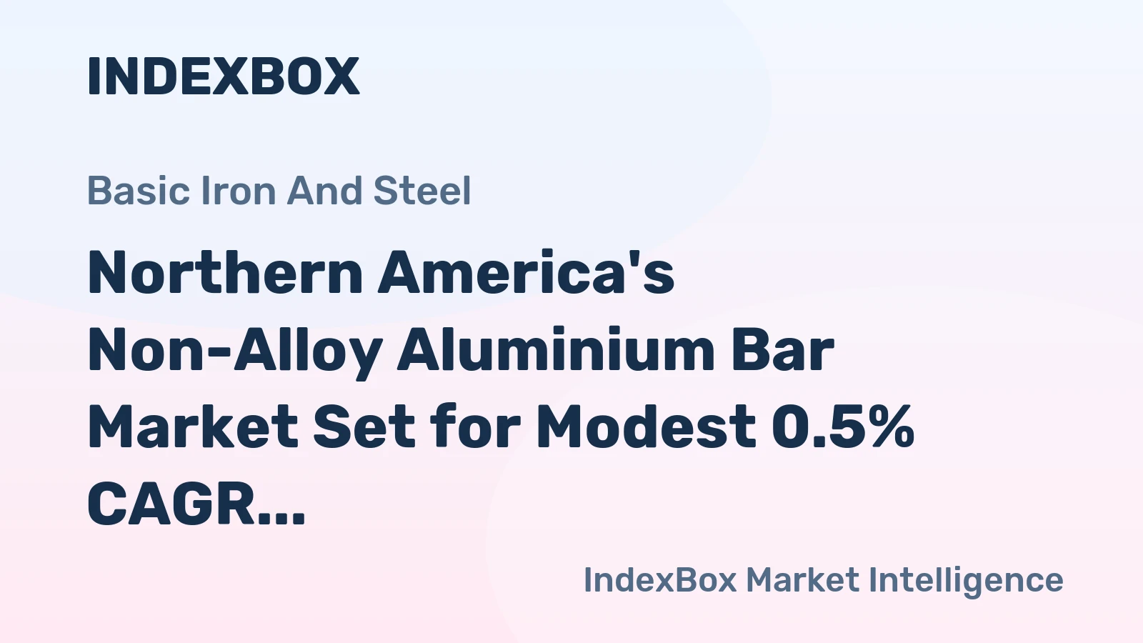 Northern America's Non-Alloy Aluminium Bar Market Set for Modest 0.5% CAGR Growth Through 2035
