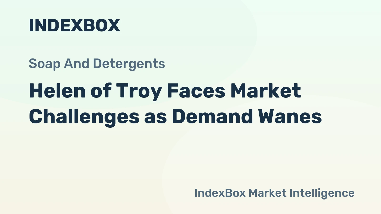 Helen of Troy Faces Market Challenges as Demand Wanes
