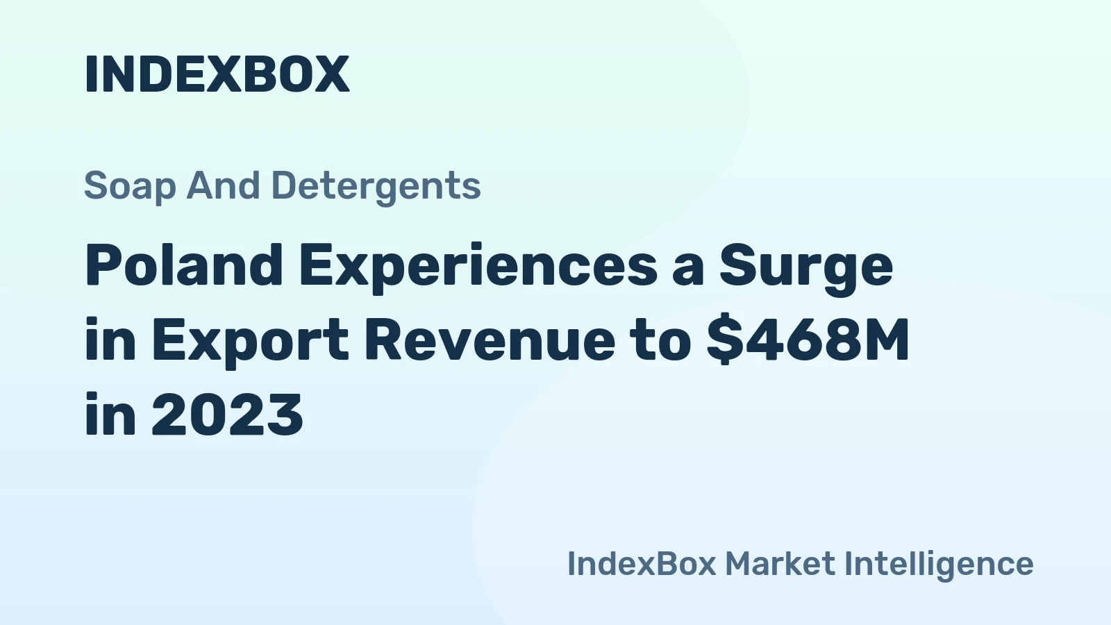 Poland Experiences a Surge in Export Revenue to $468M in 2023