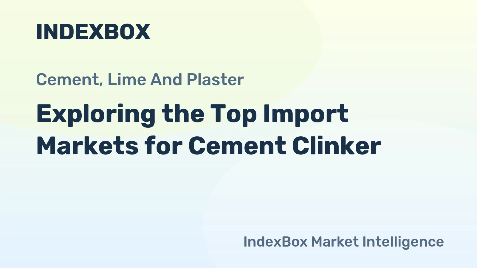Exploring the Top Import Markets for Cement Clinker