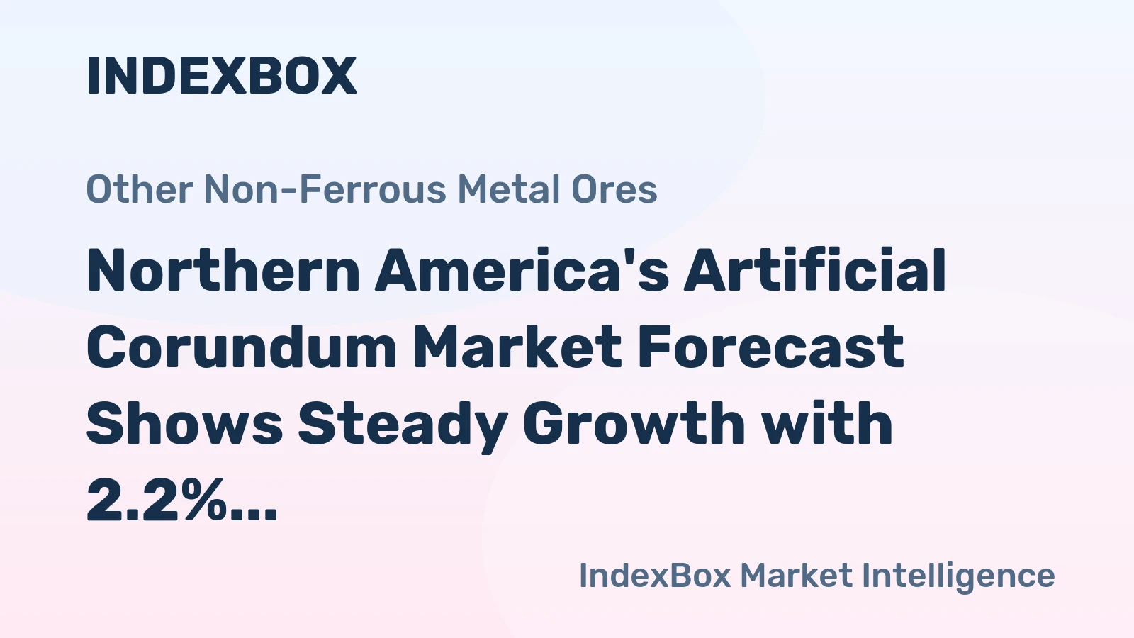 Northern America's Artificial Corundum Market Forecast Shows Steady Growth with 2.2% CAGR in Value Through 2035