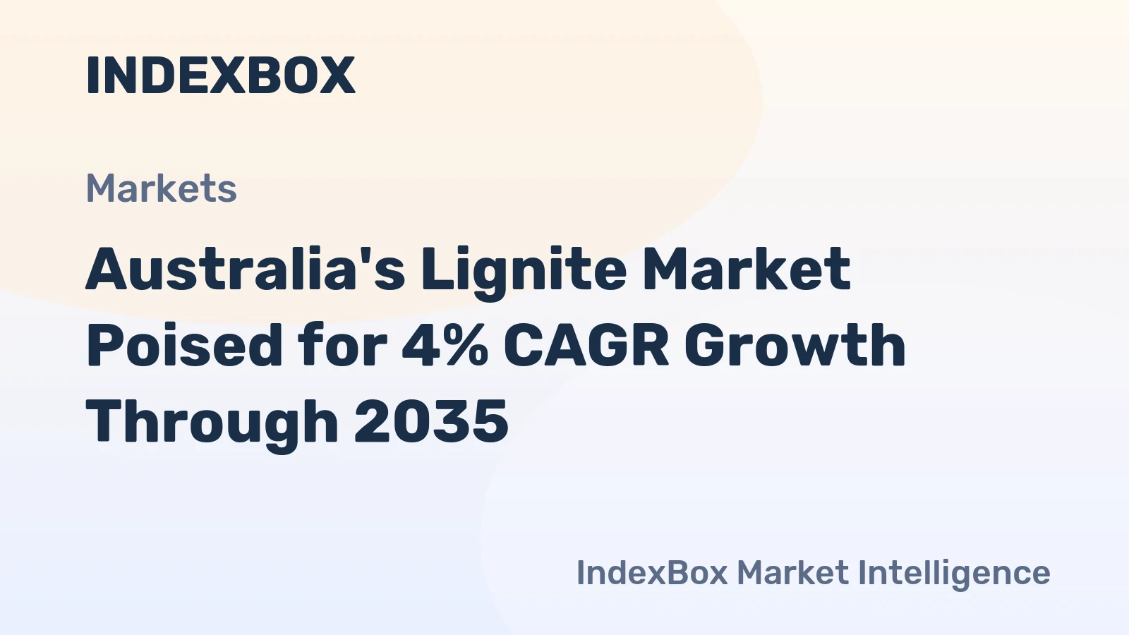 Australia's Lignite Market Poised for 4% CAGR Growth Through 2035