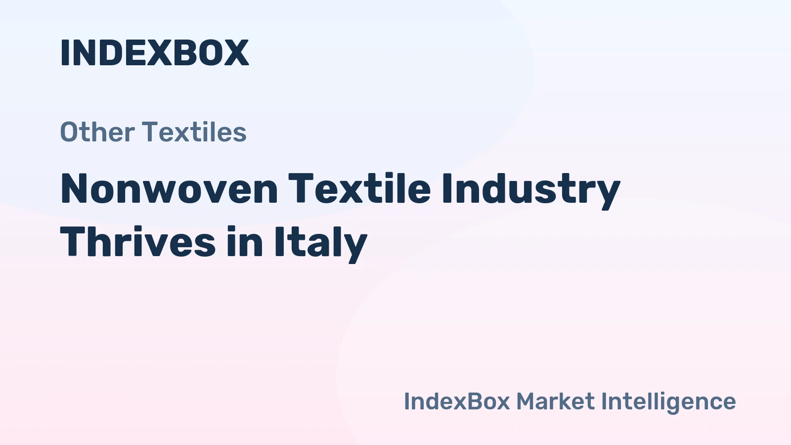 Nonwoven Textile Industry Thrives in Italy