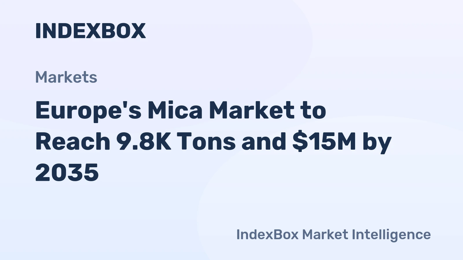 Europe's Mica Market to Reach 9.8K Tons and $15M by 2035